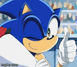 Sonic winks and gets rejected - Imgflip