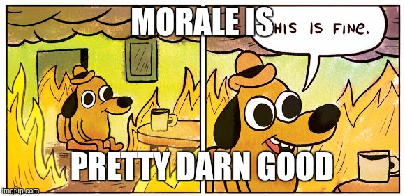 This Is Fine Meme - Imgflip