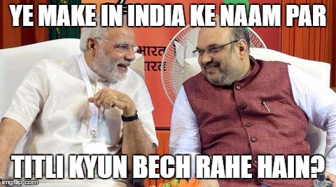 Laughing Modi and Shah - Imgflip