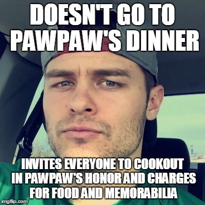 Sad ‘papaw’ who broke hearts last week is having a cookout for everyone ...