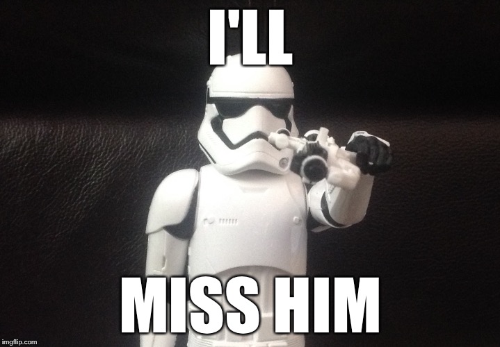 Storm Trooper Takes Aim - Imgflip