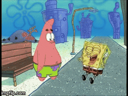 spongebob laughing - Imgflip
