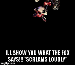 what does the fox say, Mangle? - Imgflip