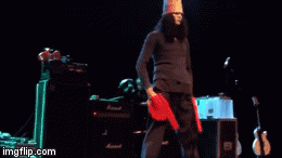 Buckethead doing the Robot - Imgflip