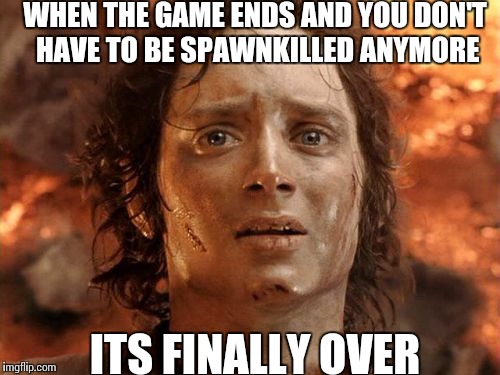 It's Finally Over Meme - Imgflip