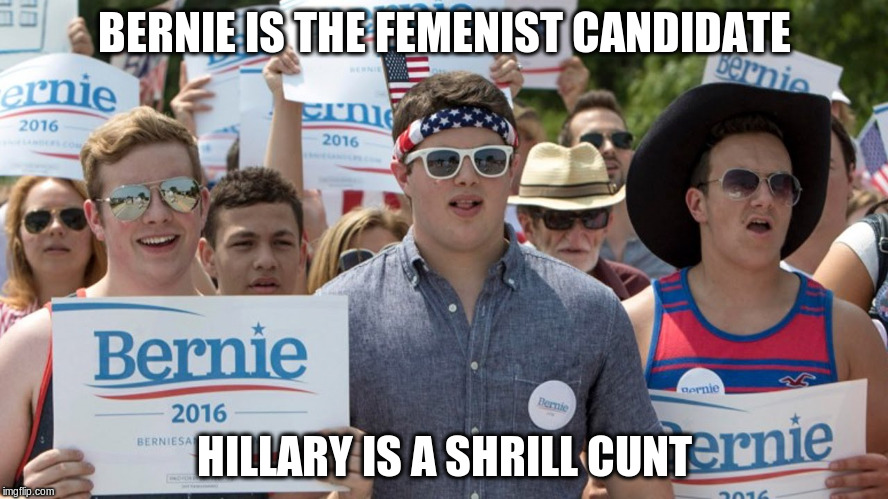 Bernie Bros - Imgflip