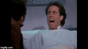 Jerry and Kramer trying to decide who to vote for... - Imgflip