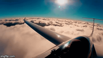Gliding over the clouds - Imgflip