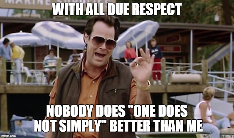 Image tagged in one does not simply - Imgflip