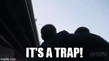 It's a trap! - Imgflip