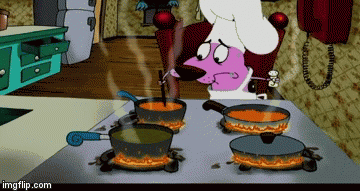 Courage the Chef - Imgflip