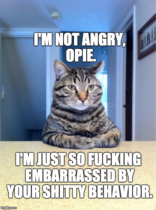 Take A Seat Cat Meme - Imgflip