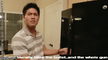 Ryan bites the bullet! - Imgflip