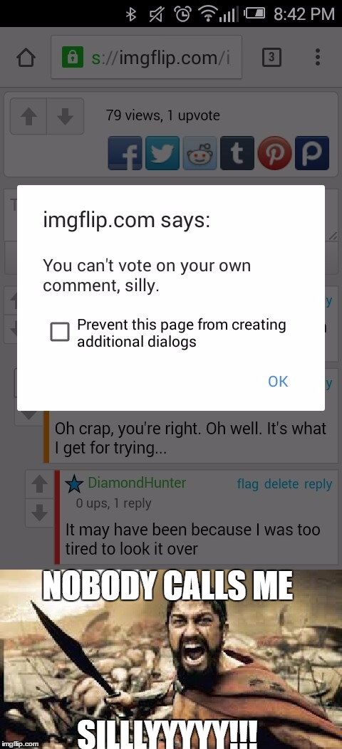 Im not silly - Imgflip