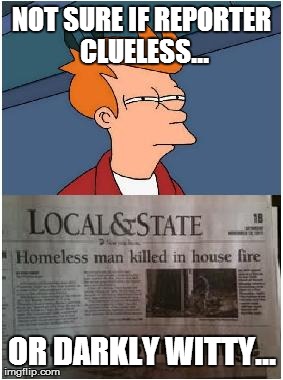 Quality journalism in "The Wichita Eagle." - Imgflip