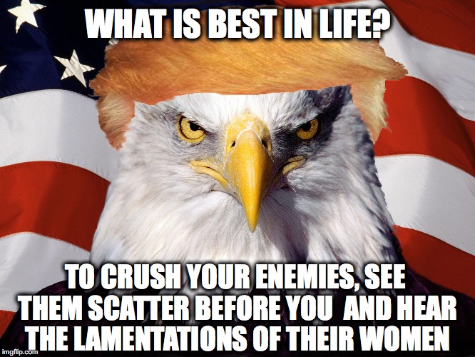 Image tagged in eagletrump - Imgflip