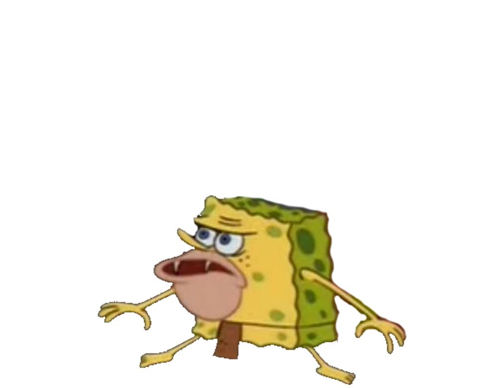 Caveman Spongebob Blank Template Imgflip