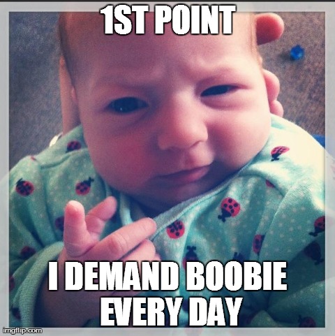 Image tagged in baby pointing - Imgflip