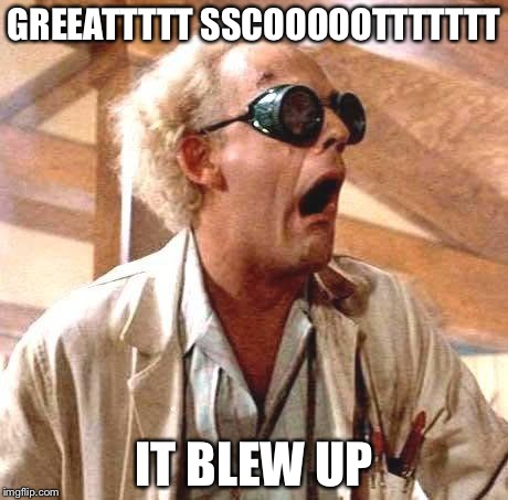 Great Scott!! - Imgflip