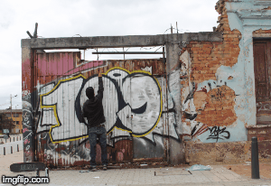 Image tagged in gifs,graffiti,109s,bogota - Imgflip