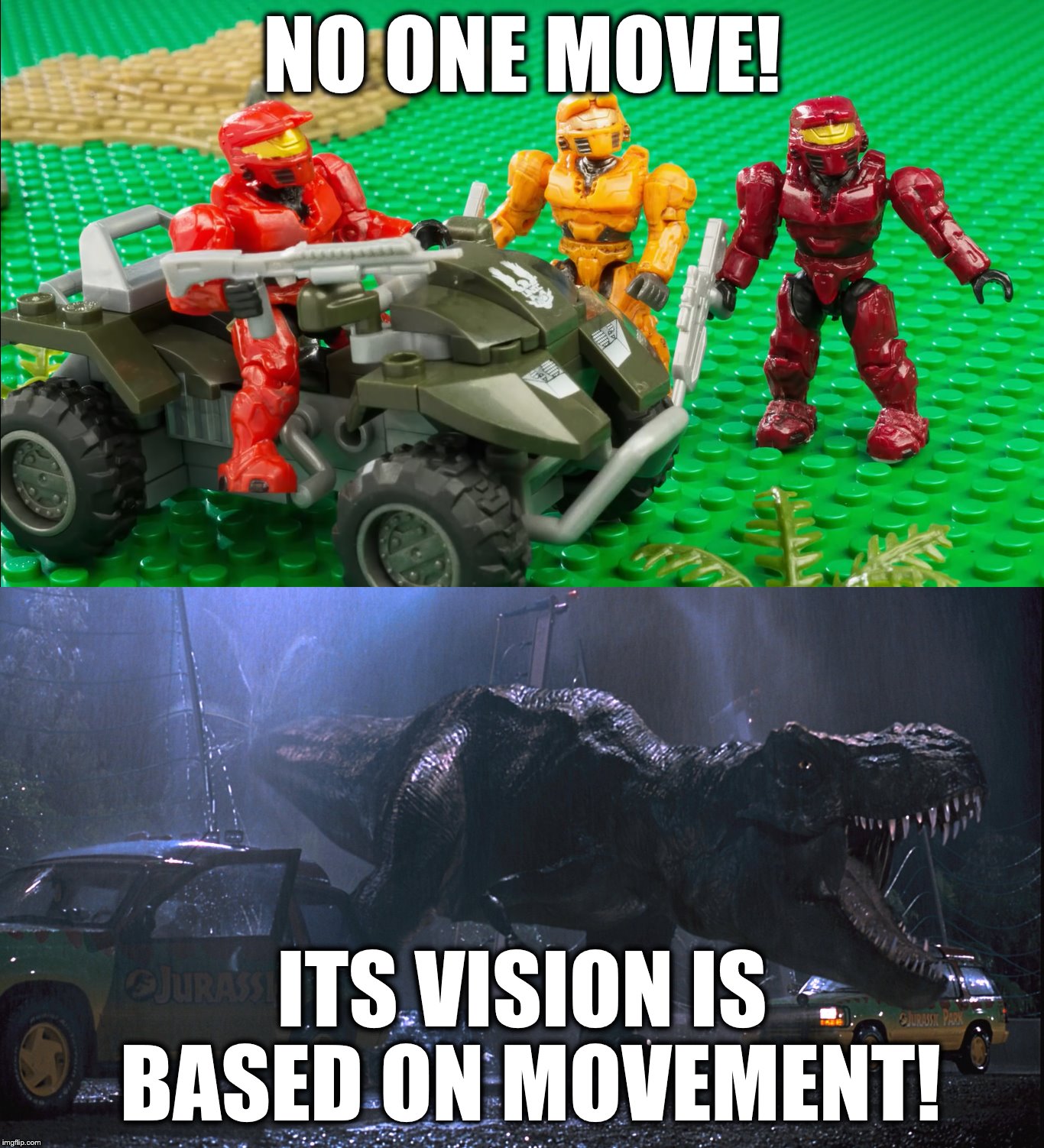 Red vs. T-rex - Imgflip