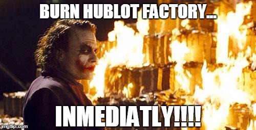 Joker Burns Money - Imgflip