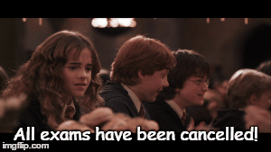 All Exams Have Been Cancelled! - Imgflip