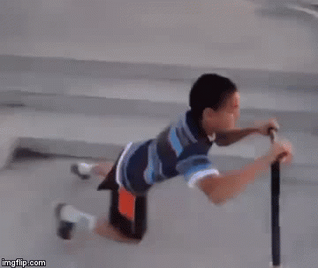 new way to ride a scooter - Imgflip