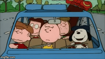 Snoopy loves to drive. L - Imgflip
