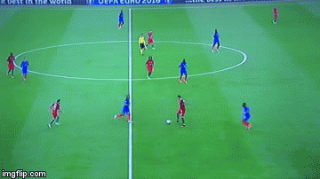 Ronaldo injury in Euro final - Imgflip