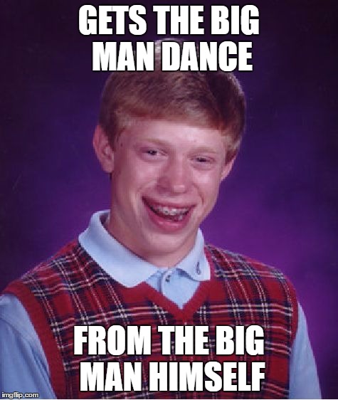 I love it when big guys do something great, because then you get the ...