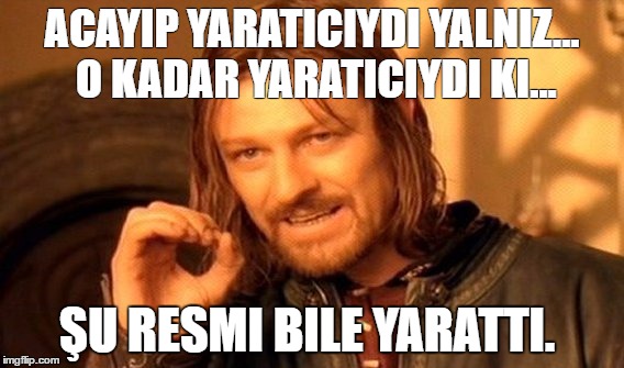 One Does Not Simply Meme - Imgflip