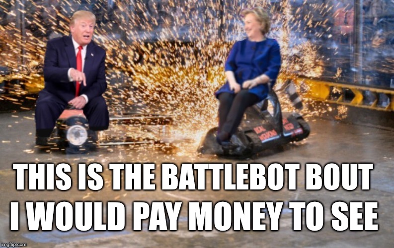 I can't believe ABC/Disney pulled battlebots to air Obama's divisive ...