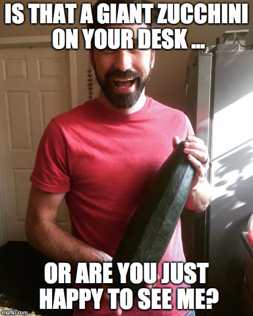 zucchini man - Imgflip
