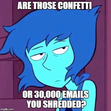 What's with the confetti, Clinton? - Imgflip