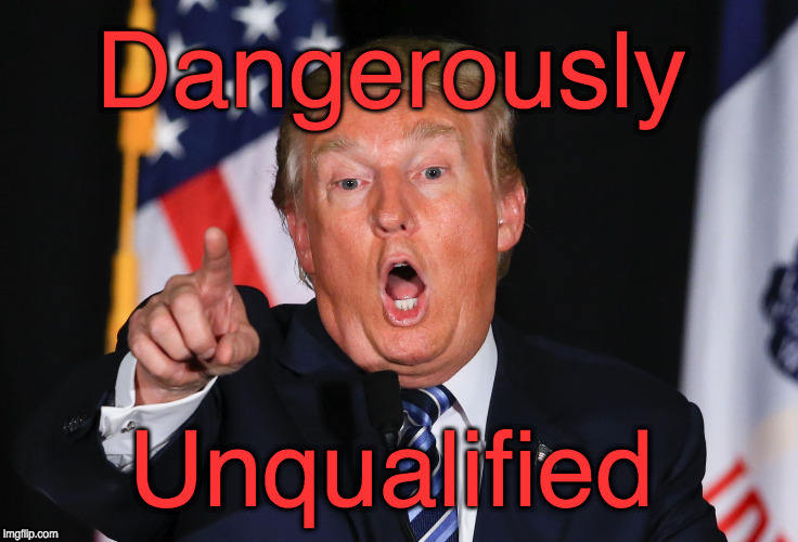 Image tagged in dangerously unqualified - Imgflip