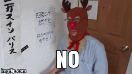 Reindeer Frank No - Imgflip