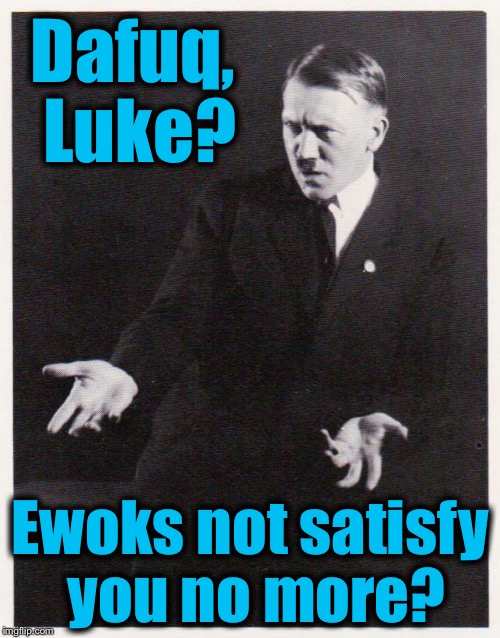 Star Wars Stinky Wookie No - Imgflip