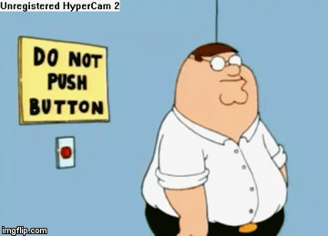 do not push button - Imgflip