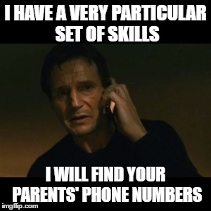 Liam Neeson Taken Meme - Imgflip