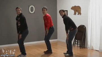 white dude dance - Imgflip