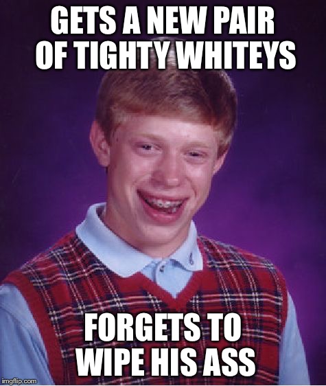 Brown Luck Brian - Imgflip