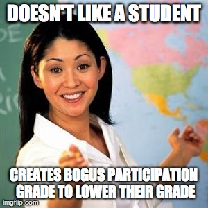 scumbag teacher - Imgflip