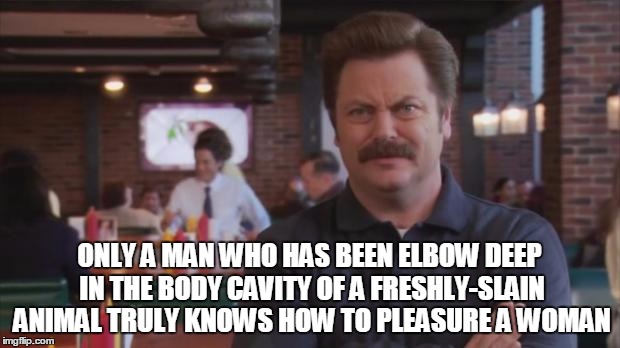 I said something similar to this on a thread in /r/justneckbeardthings ...