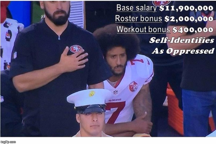 Image tagged in kaepernick blm - Imgflip