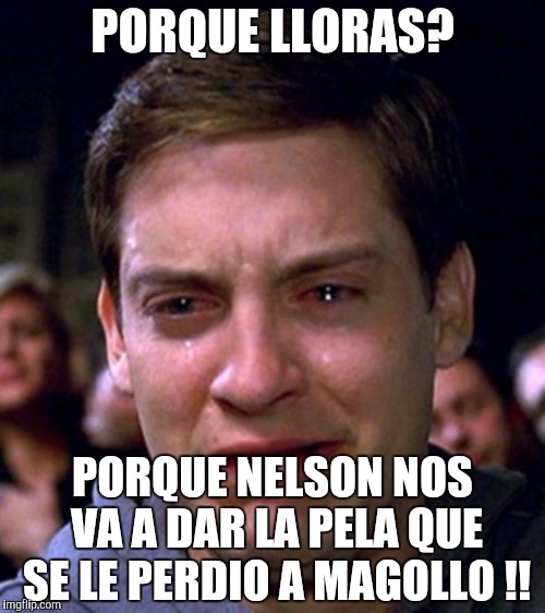 crying peter parker - Imgflip