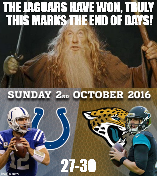 Image tagged in jaguars colts gandalf - Imgflip