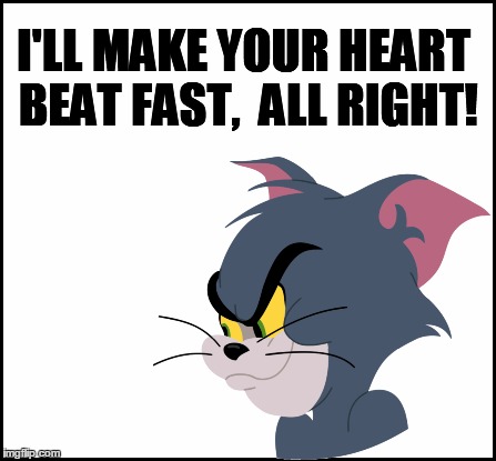 How my heart beats when someone comments on my gif ღ ღ ღ - Imgflip