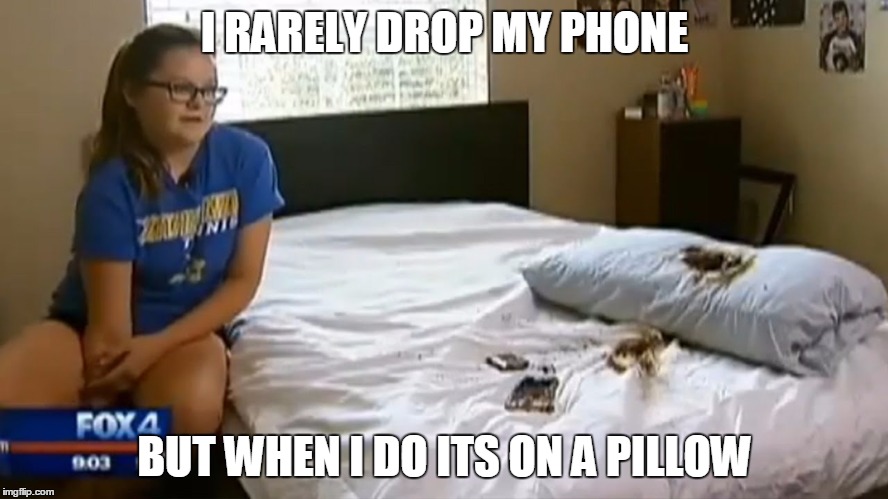 Image tagged in pillow drop - Imgflip