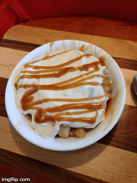 Caramel Apple Angel Delight - Imgflip